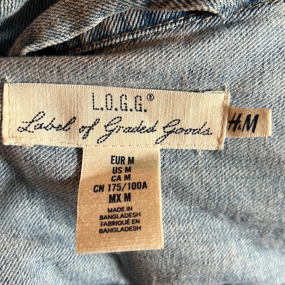 LOGG | Jackets & Coats | Label Of Graded Goods Jean Jacket | Poshmark